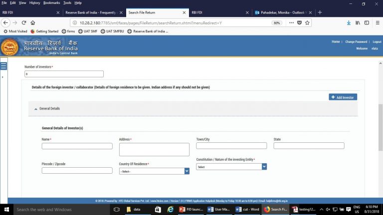 How to file RBI Form FC-GPR
